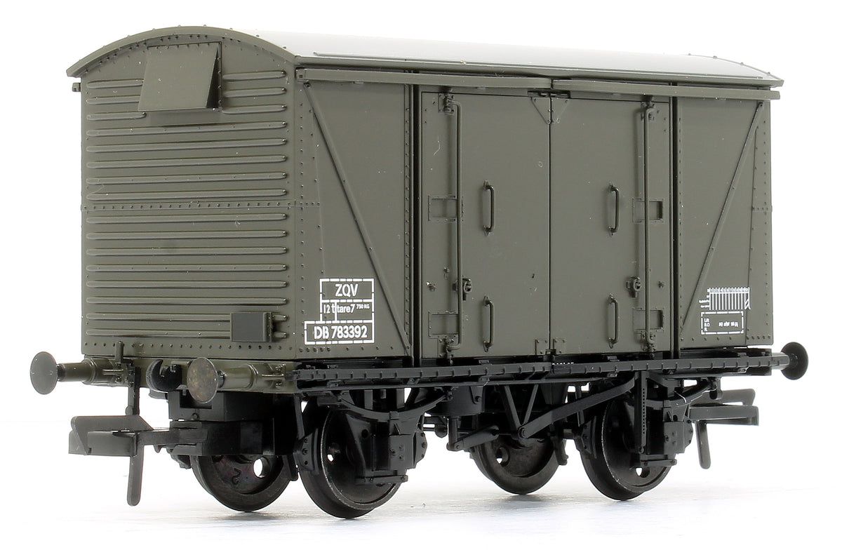 Bachmann 38-875 BR 12T 'Vanwide' Ventilated Van BR Departmental Olive ...