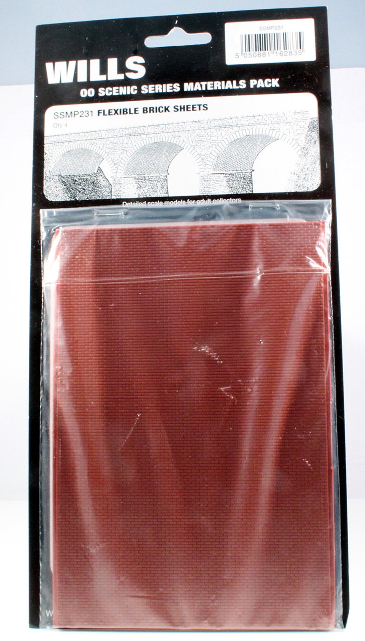 Wills Kits SSMP231 Flexible Brick Sheets – Rails of Sheffield