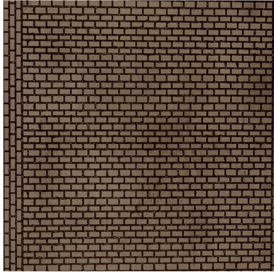 Metcalfe Models M0051 Cobblestone Sheets – Rails