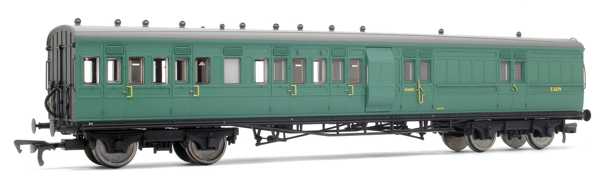 EFE Rail E86015 LSWR Cross Country 3-Coach Pack BR (SR) Green No. 314 ...