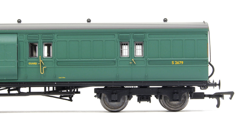 EFE Rail E86015 LSWR Cross Country 3-Coach Pack BR (SR) Green – Rails