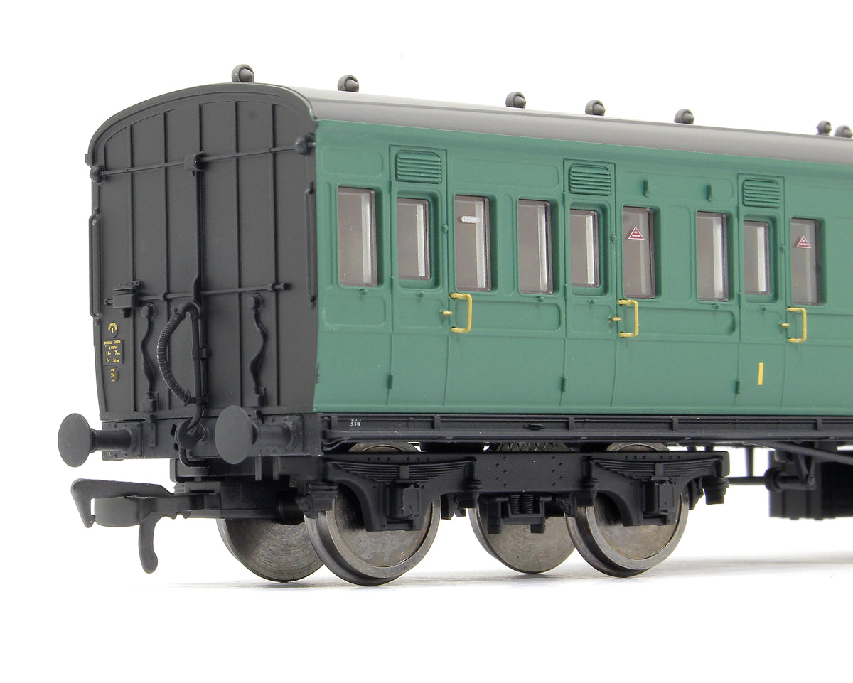 EFE Rail E86015 LSWR Cross Country 3-Coach Pack BR (SR) Green – Rails