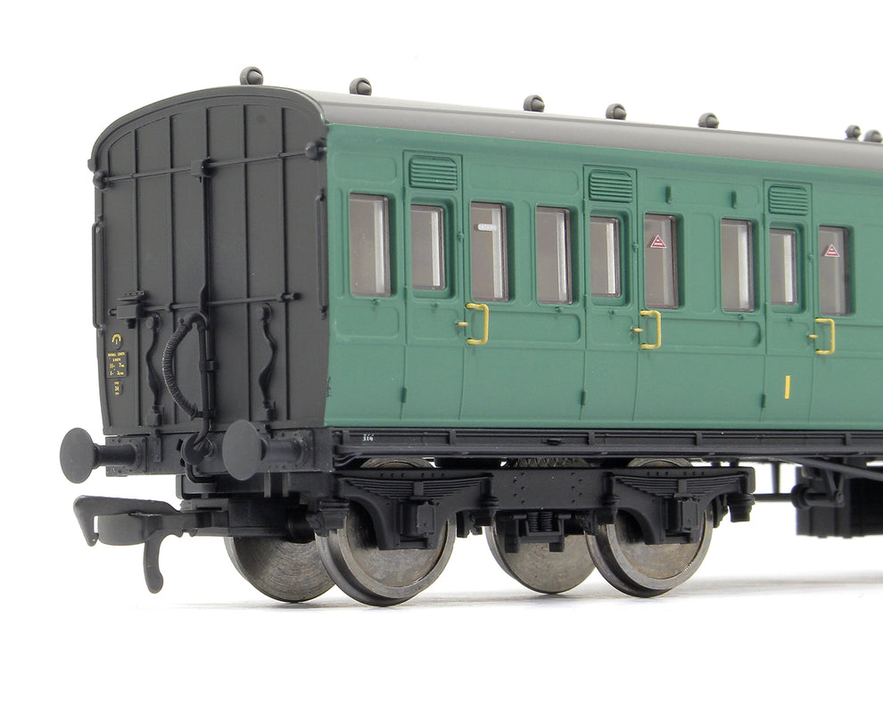 EFE Rail E86015 LSWR Cross Country 3-Coach Pack BR (SR) Green – Rails