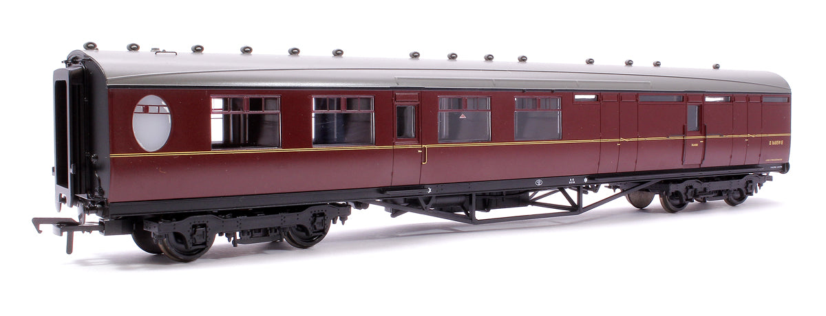 Bachmann 34-462A LNER Thompson Brake Second Corridor BR Maroon No ...