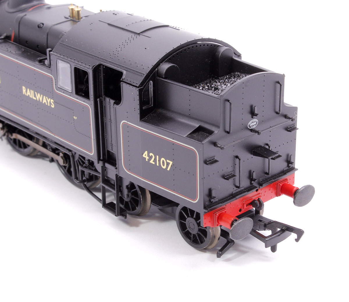 Bachmann 32-883 LMS Fairburn Tank 42107 BR Lined Black – Rails
