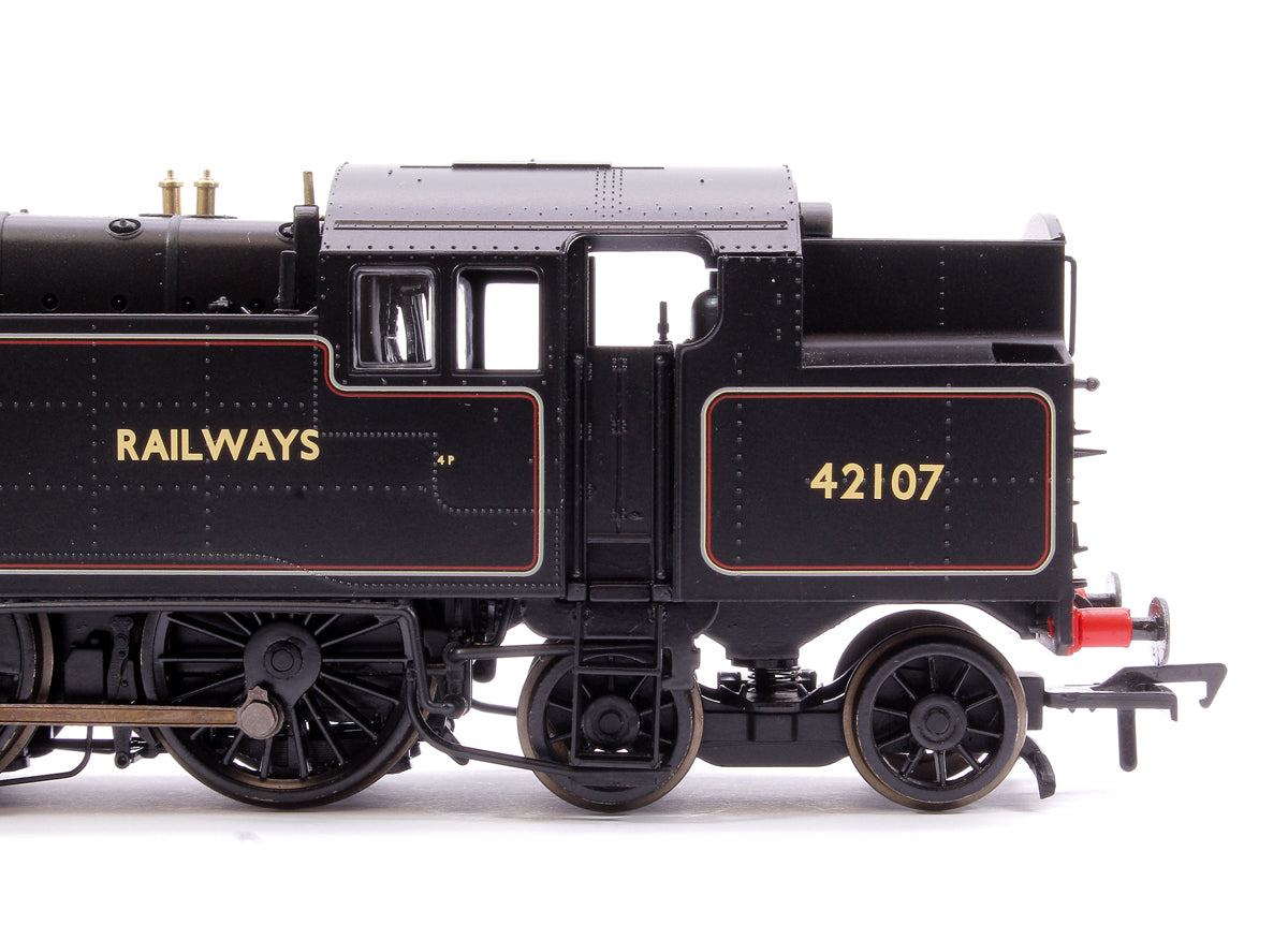 Bachmann 32-883 LMS Fairburn Tank 42107 BR Lined Black – Rails
