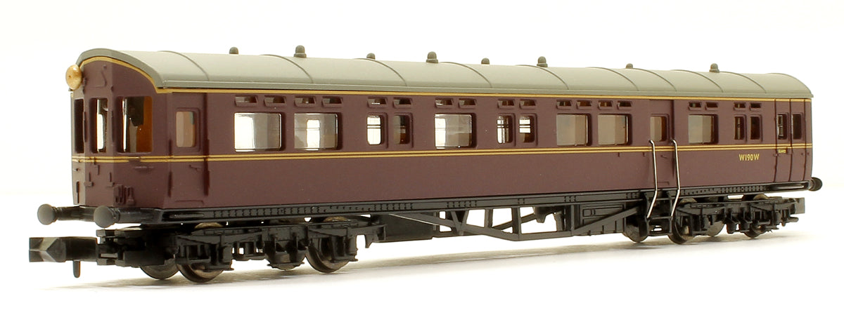 Dapol 2P-004-019 Autocoach BR Maroon W190W No Insignia – Rails