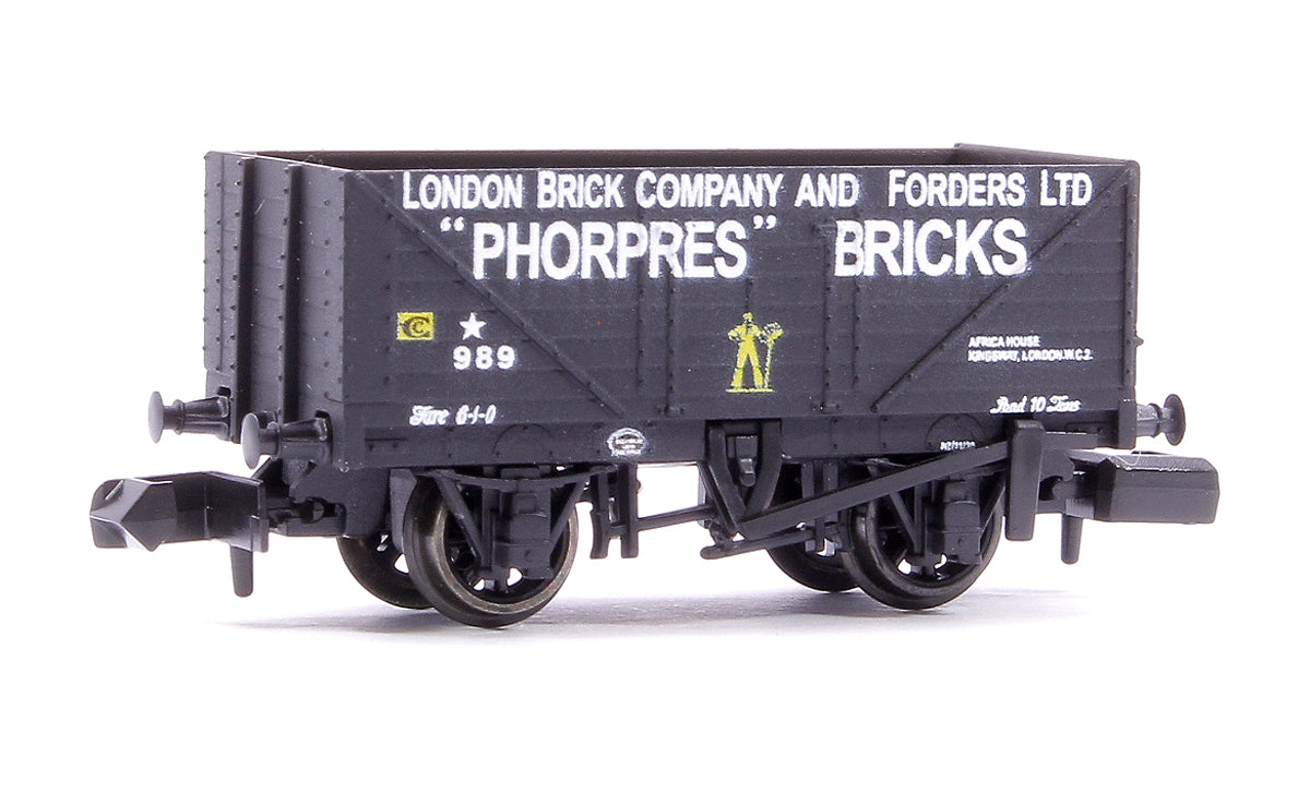 Peco NR7012P Phorpres' Bricks 7 Plank Wagon No.989 – Rails