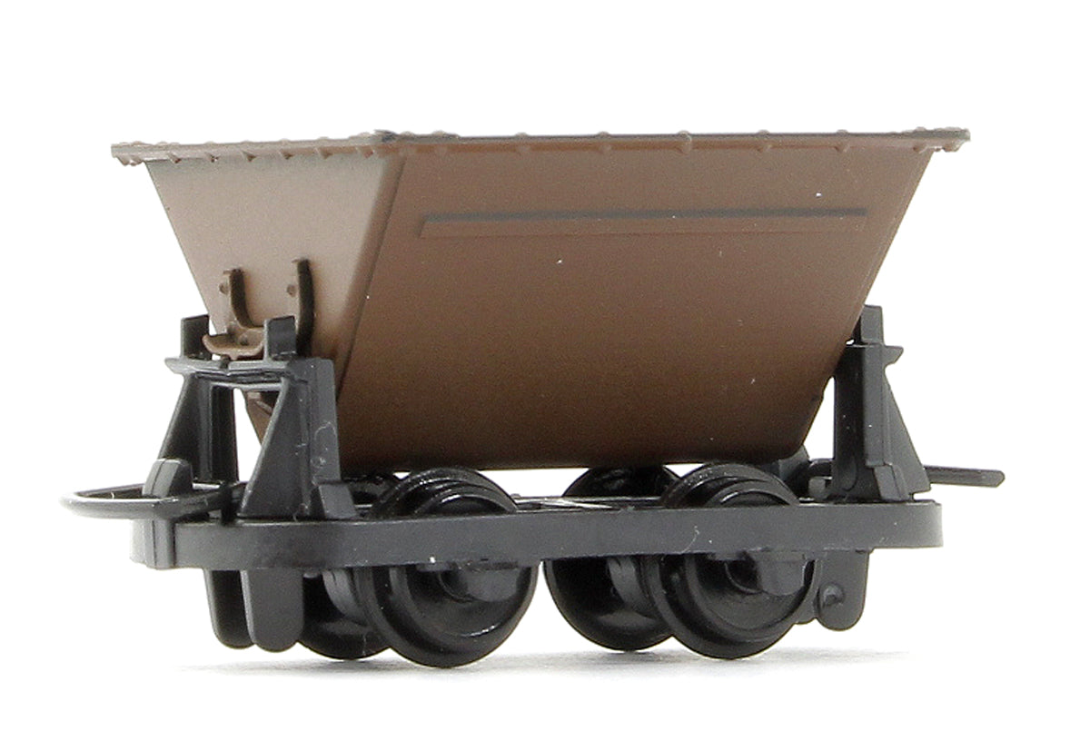 Peco GR-330 Pack of 3 Hudson "Rugga" V-Skip Wagons - Brown – Rails of ...