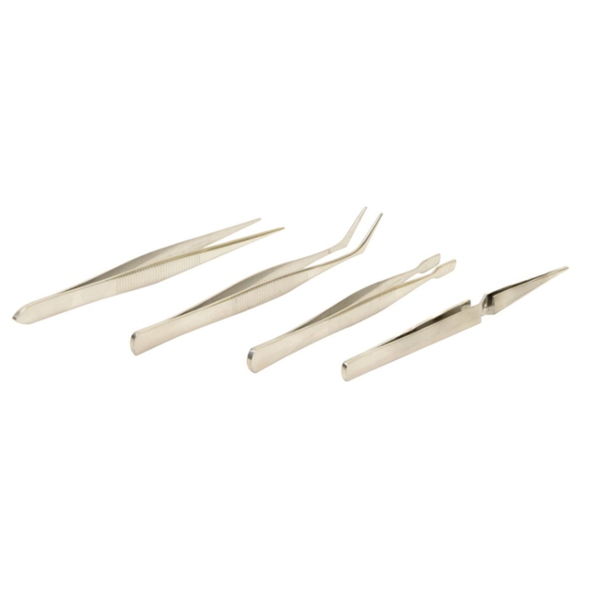 ModelMaker MM005 Tweezer Set (4 Pieces) – Rails of Sheffield