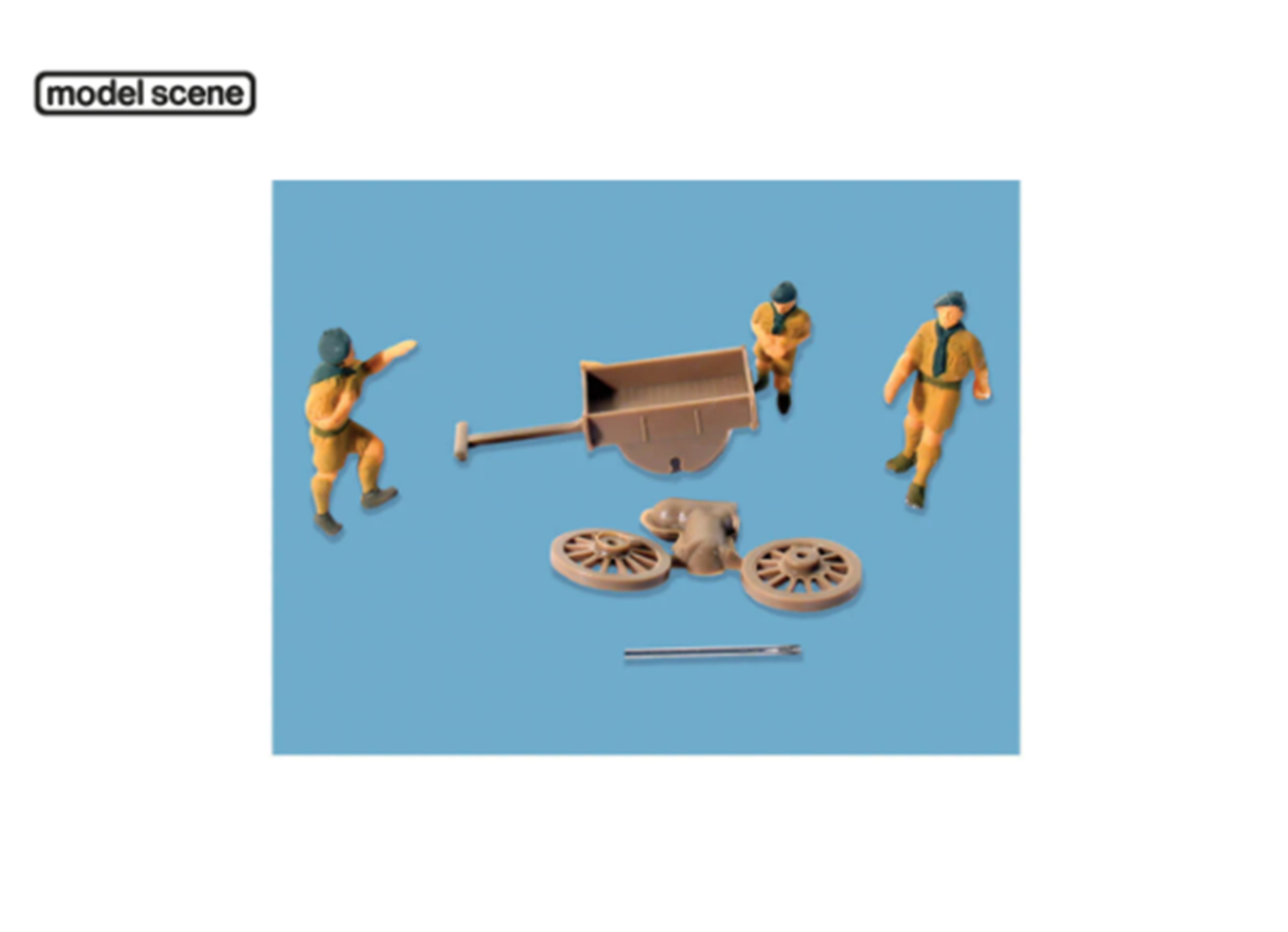 Modelscene 5124 Scouts & Trek Cart – Rails