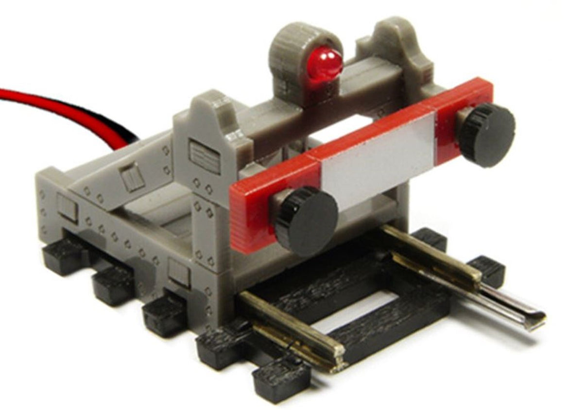 Proses PBF-HO-04 HO/OO Scale Buffer Stop w/Light (DC, DCC, Wired) Color ...
