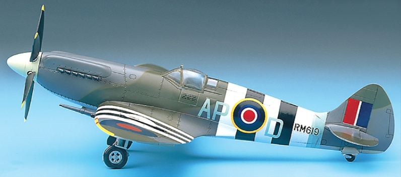 Academy Spitfire Mk XIVc Model Kit – Rails of Sheffield