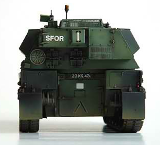 Trumpeter PKTM00324 AS-90 British 155mm SP Howitzer Model Kit – Rails ...