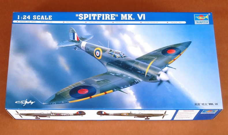 Trumpeter PKTM02413 Spitfire Mk VI Model Kit – Rails