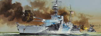 Trumpeter PKTM05335 HMS Roberts Monitor Model Kit – Rails