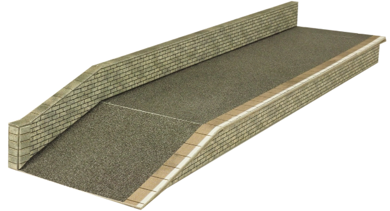 Metcalfe Models PN135 Stone Platform Kit – Rails