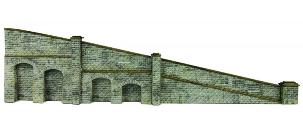 Metcalfe Models PN149 Metcalfe Tapered Retaining Walls (Stone) Kit ...