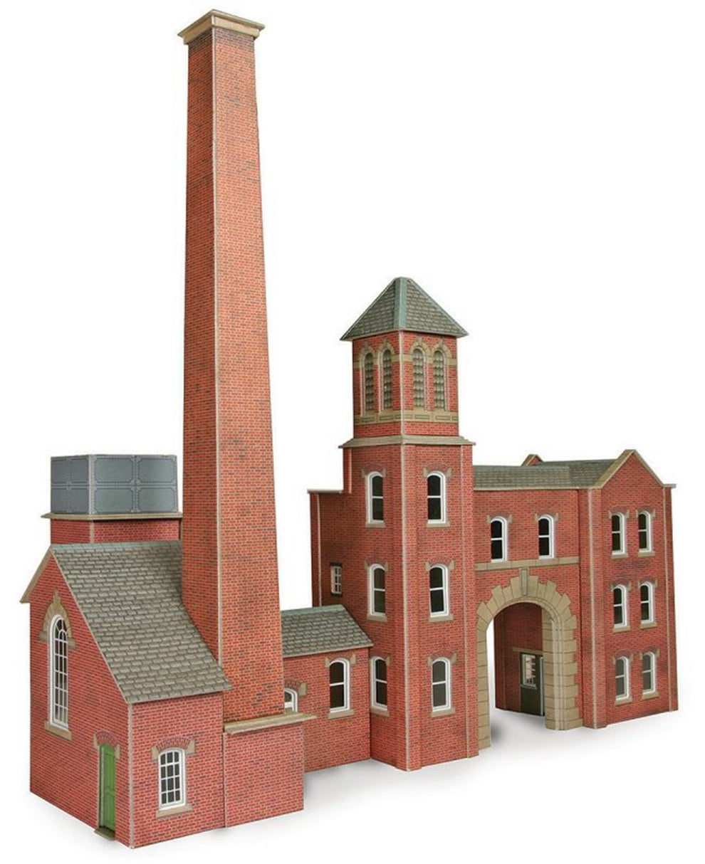 Metcalfe Models PO284 Factory Entrance and Boilerhouse – Rails