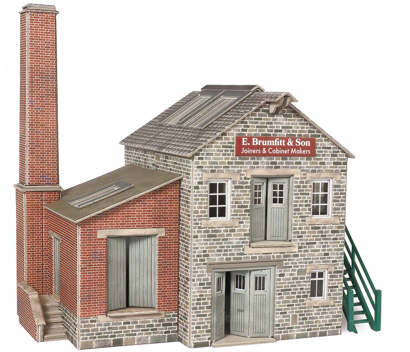 Metcalfe Models PO286 RAMSHACKLE WORKSHOP Building Kit – Rails
