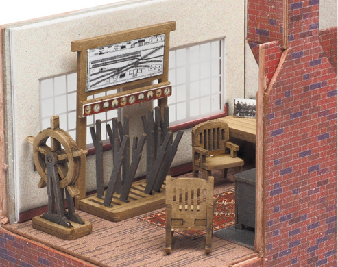 Metcalfe Models PO580 Signal Box Interior Kit – Rails