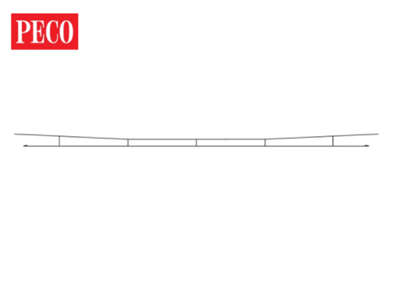 Peco LC154 Catenary Contact Wires 5 x 500mm – Rails