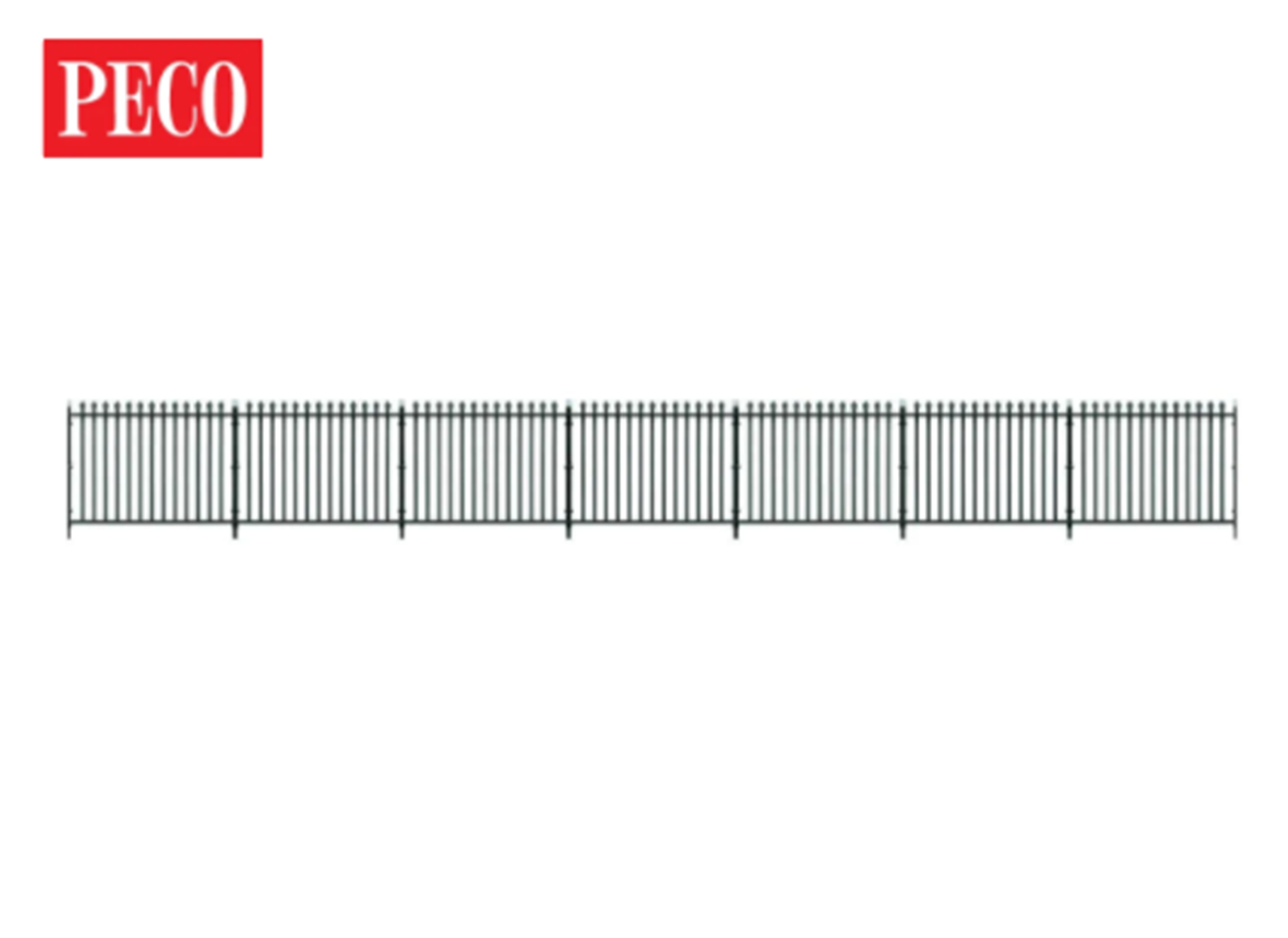 Peco LK741 Peco LK-741 GWR Spear Fencing, Straight panels, – Rails