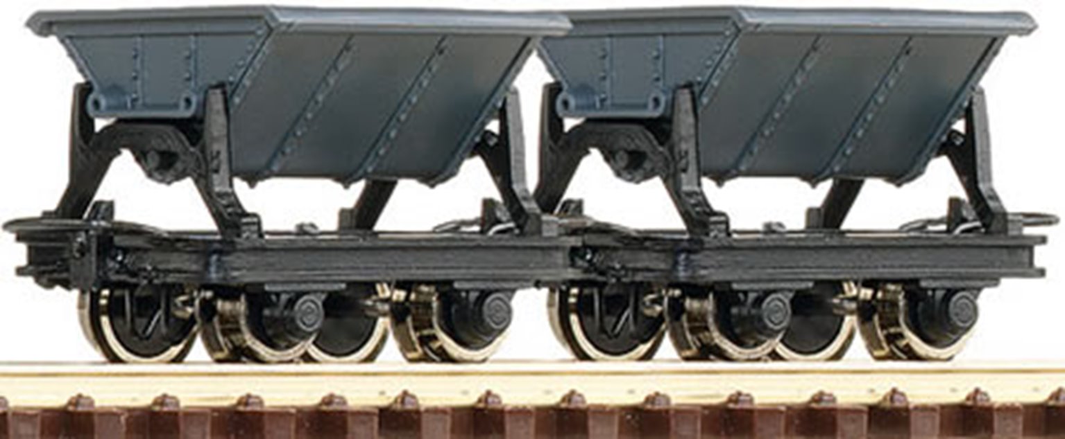 Roco RC34600 Side Tipping Hopper Wagons (2) – Rails