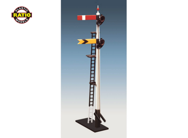 Ratio 462 GWR Home & Distant Quick Assembly Signal Kit – Rails