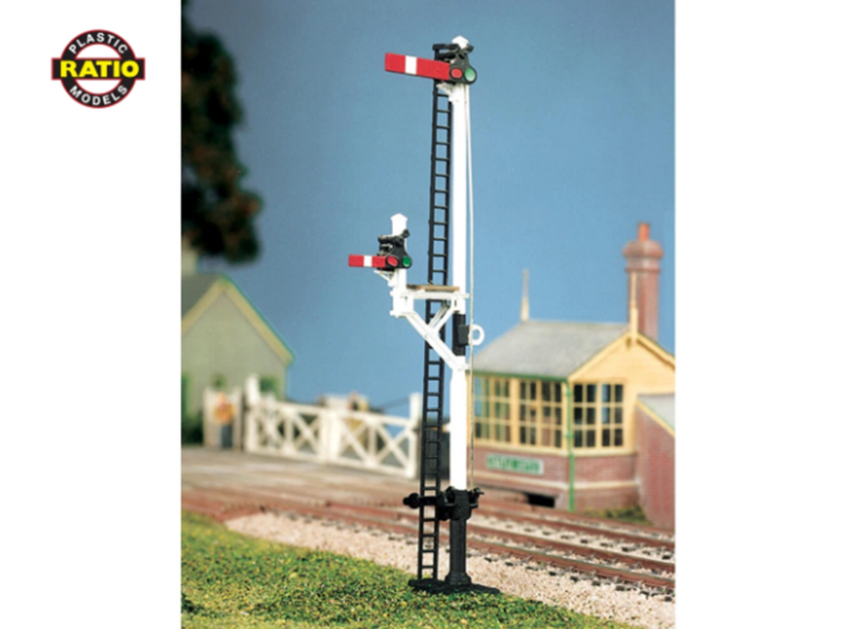 Ratio 476 LMS Round Post Advanced Construction Signal Kit – Rails of ...