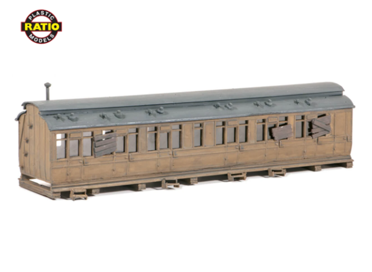 Ratio 519 Large Grounded Mess Van/Store Kit – Rails