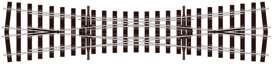 Peco SLU1190 Code 75 - Unifrog Streamline Bullhead Double – Rails