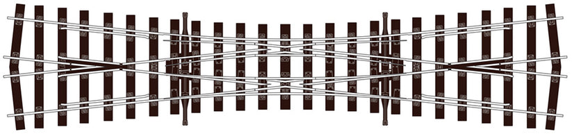 Peco SLU1190 Code 75 - Unifrog Streamline Bullhead Double – Rails