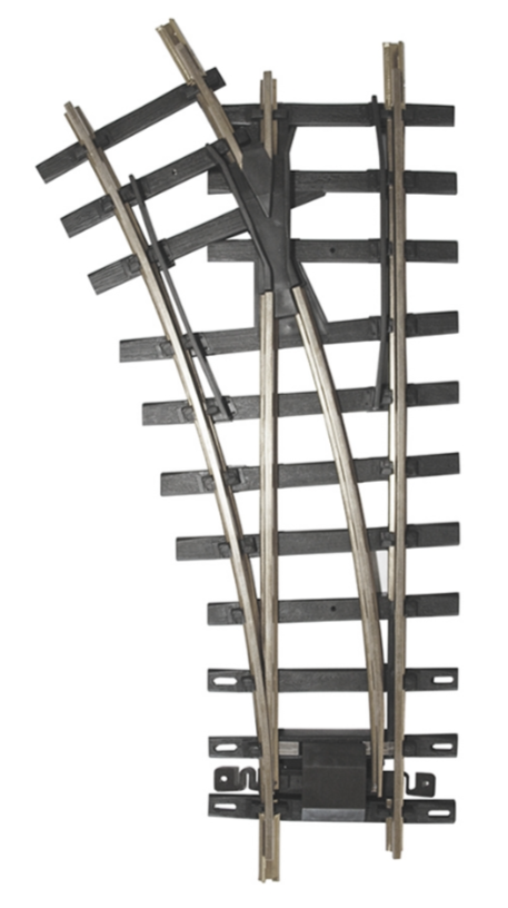 Bachmann Trains 94659 Brass 30° 4' Diameter Turnout - Left – Rails of ...