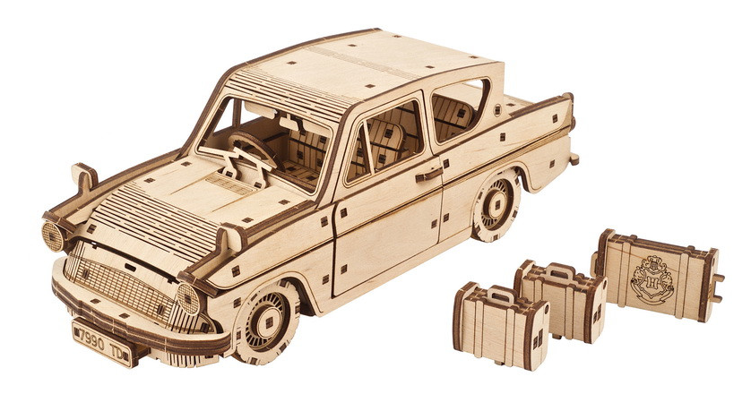 UGEARS UG70173 Harry Potter - Flying Ford Anglia™ Mechanical – Rails