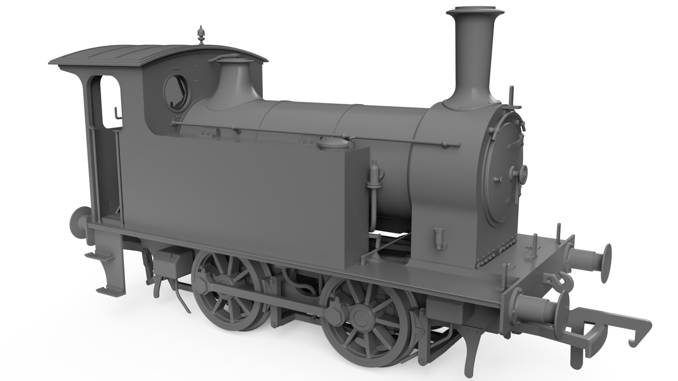 Rapido Trains UK LNER Y7 - No.129 Darlington Works Livery Steam ...