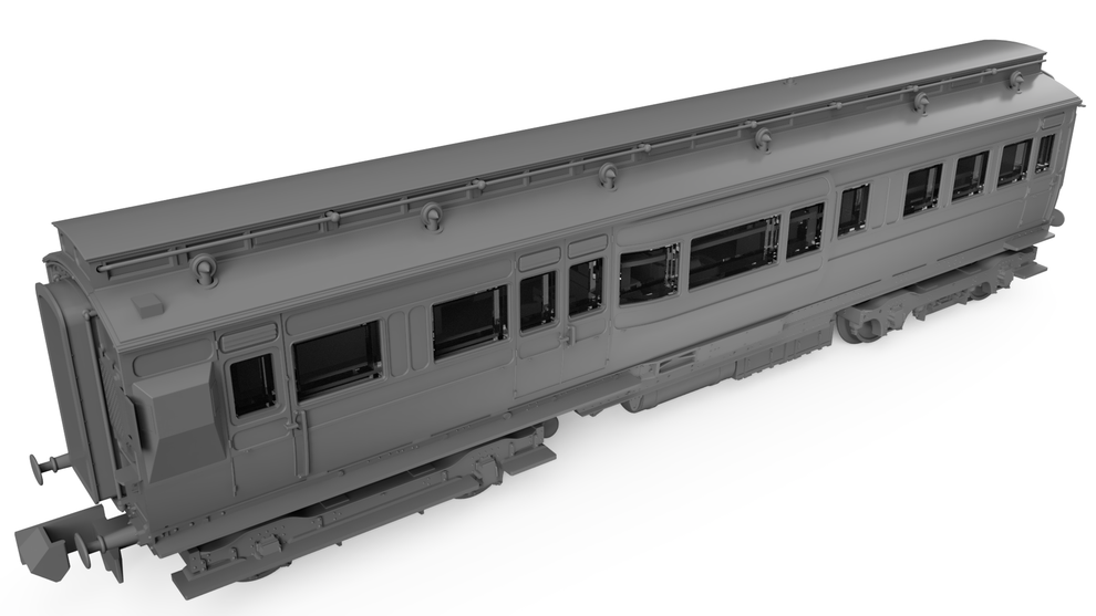 Rapido Trains UK LNER Dynamometer Car No.23591 (Mallard Record Run ...
