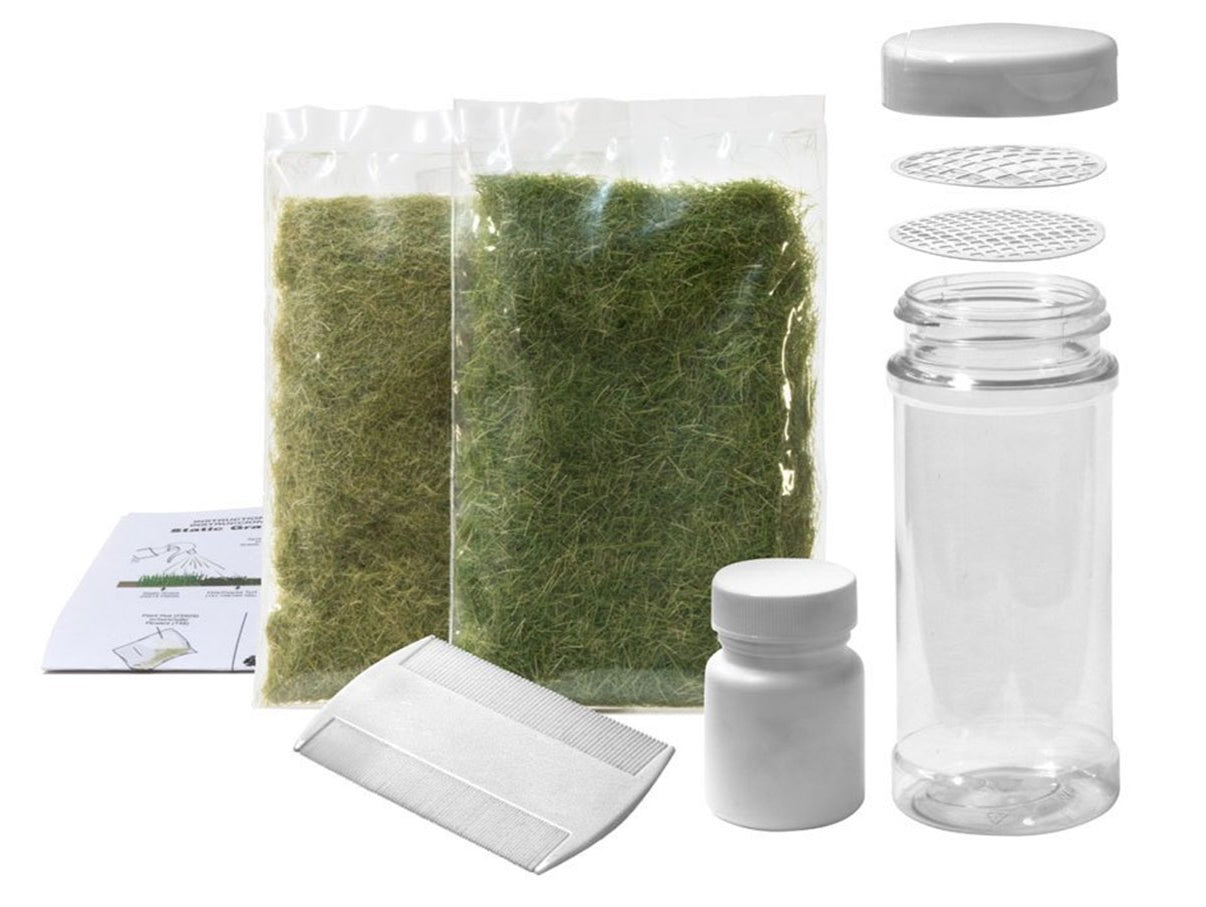 Woodland Scenics WFS647 FS647 Static Grass Starter Kit – Rails