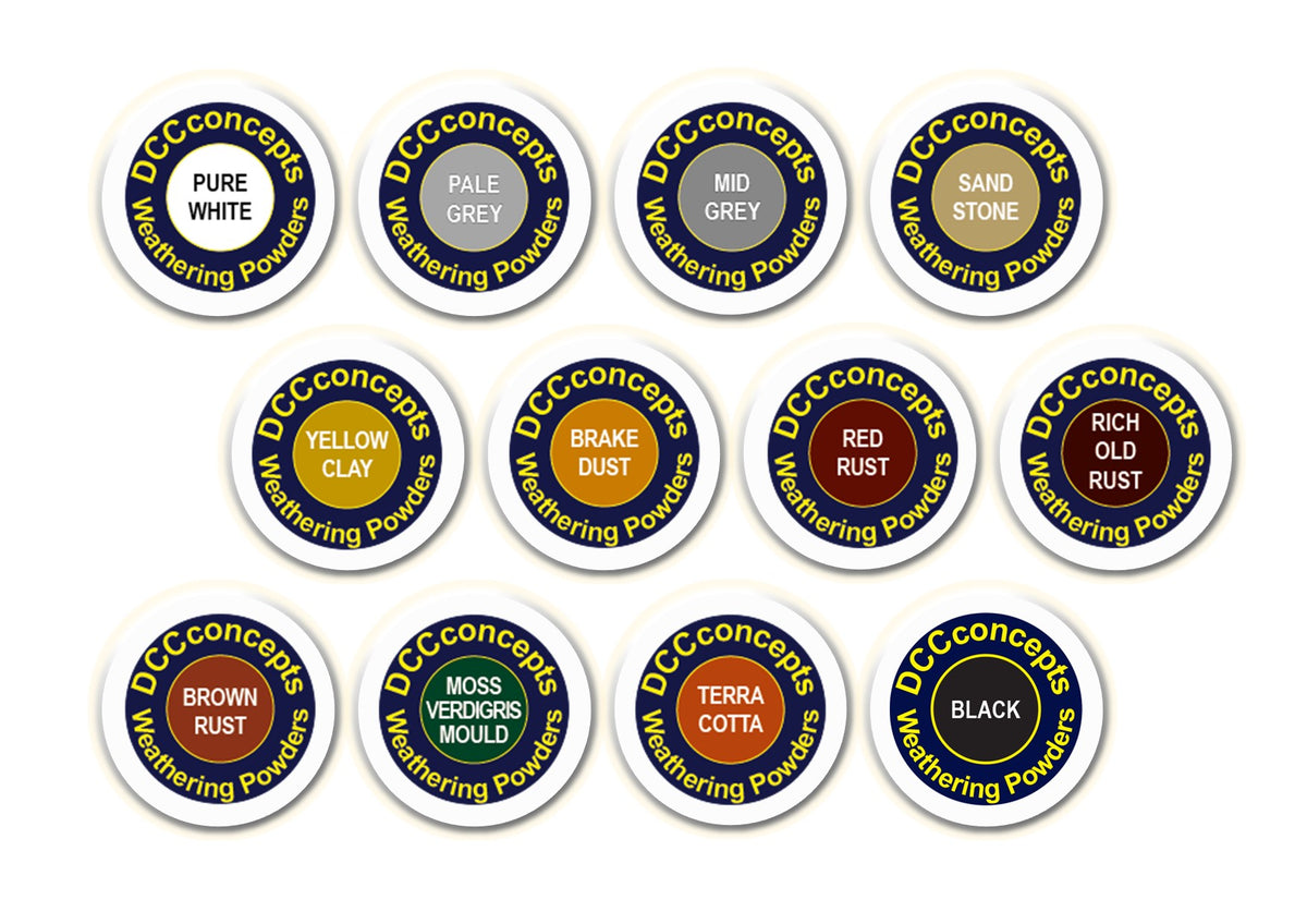 DCC Concepts DCW-SVP Weathering Set – Super Value Pack – Rails of Sheffield
