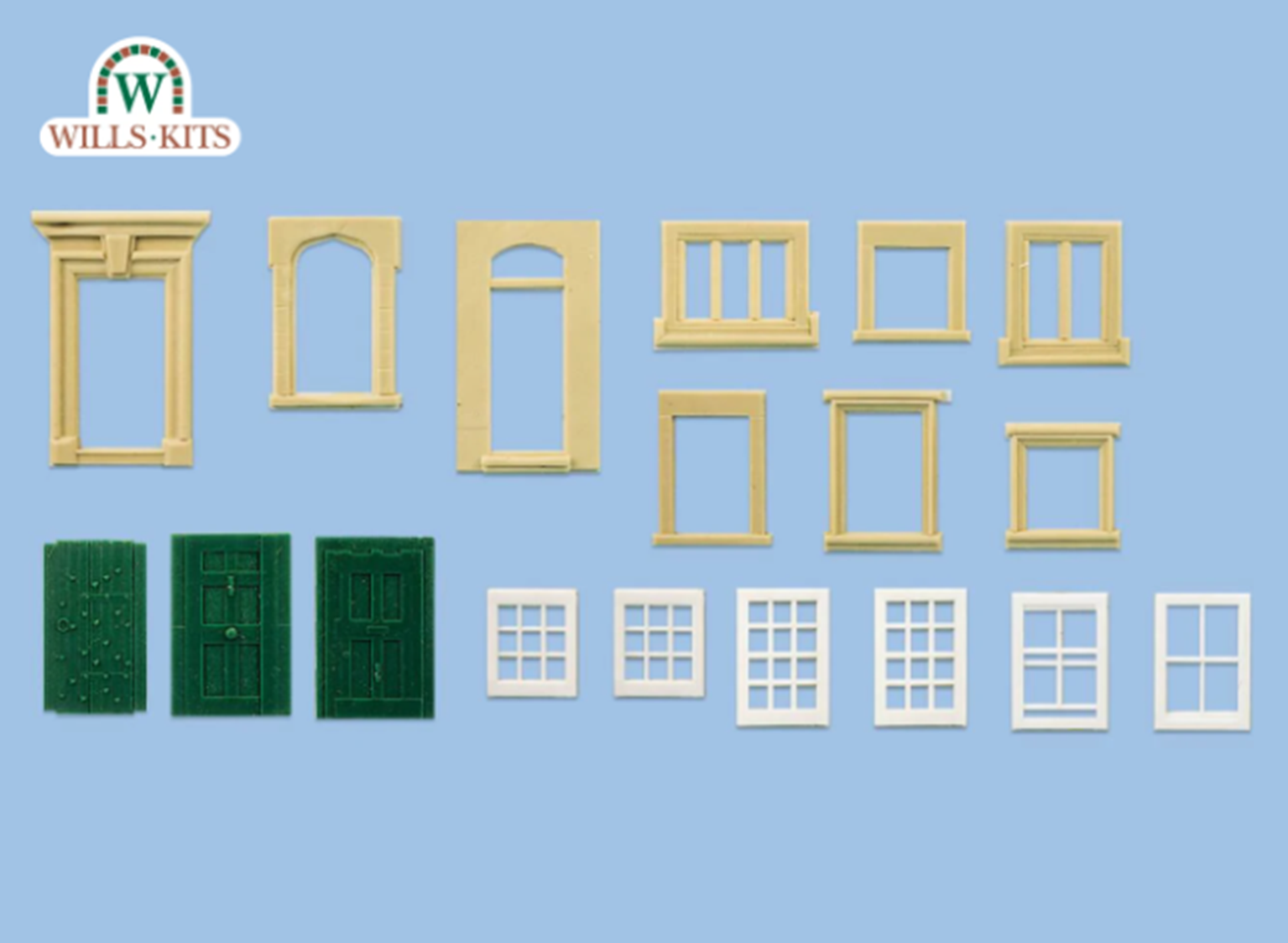 Wills Kits SS42 Windows & Doors – Rails