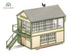 Wills Kits SS48 Timber Signal Box Kit – Rails