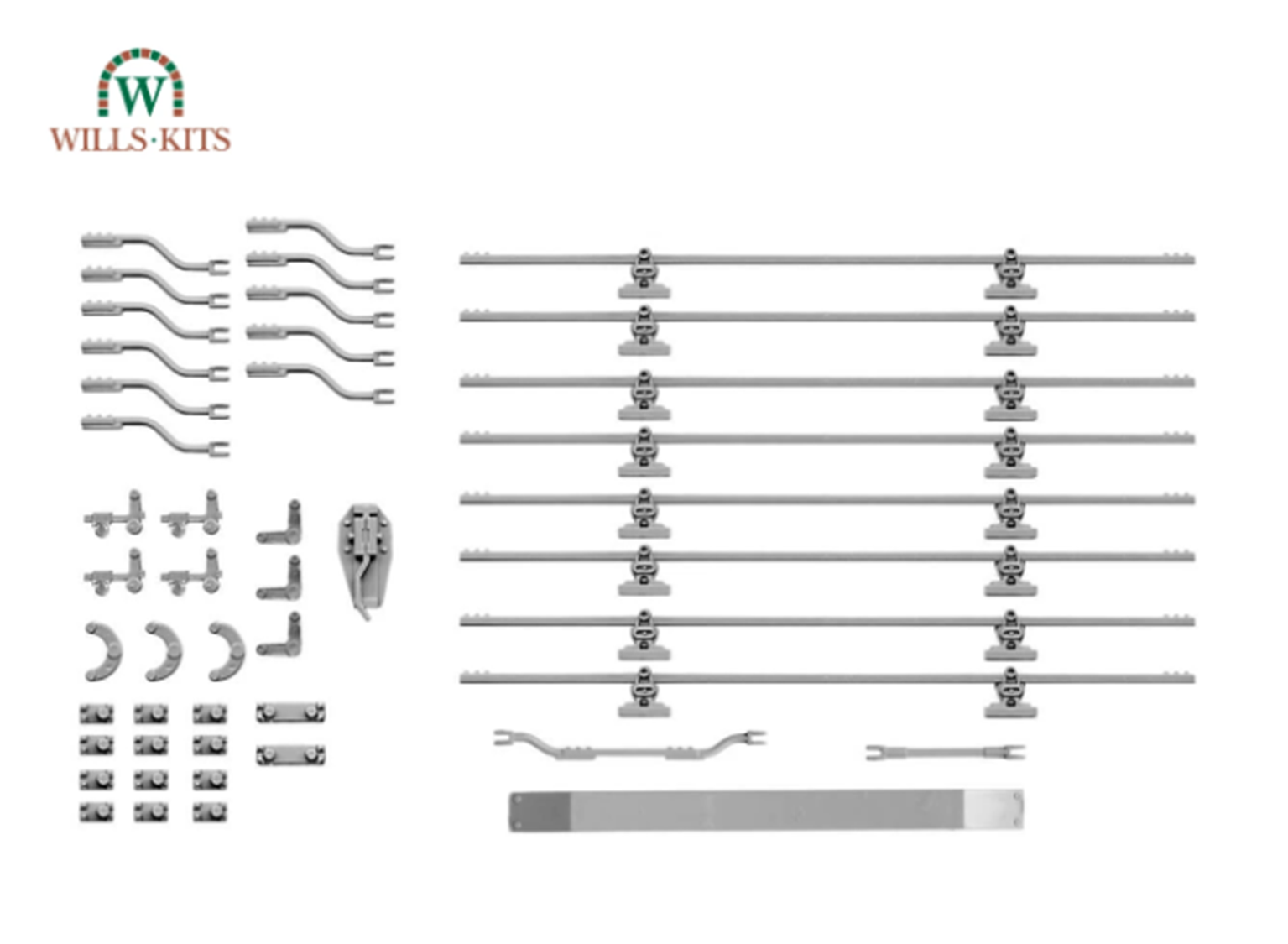 Wills Kits SS89 Point Rodding Kit – Rails