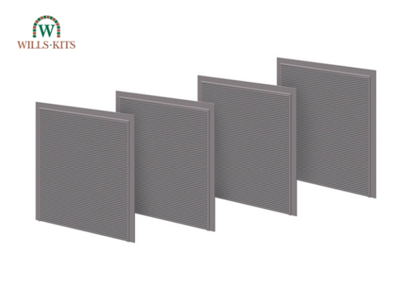 Wills Modern SSM313 Wills Kits SSM313 Roller Shutter Doors – Rails