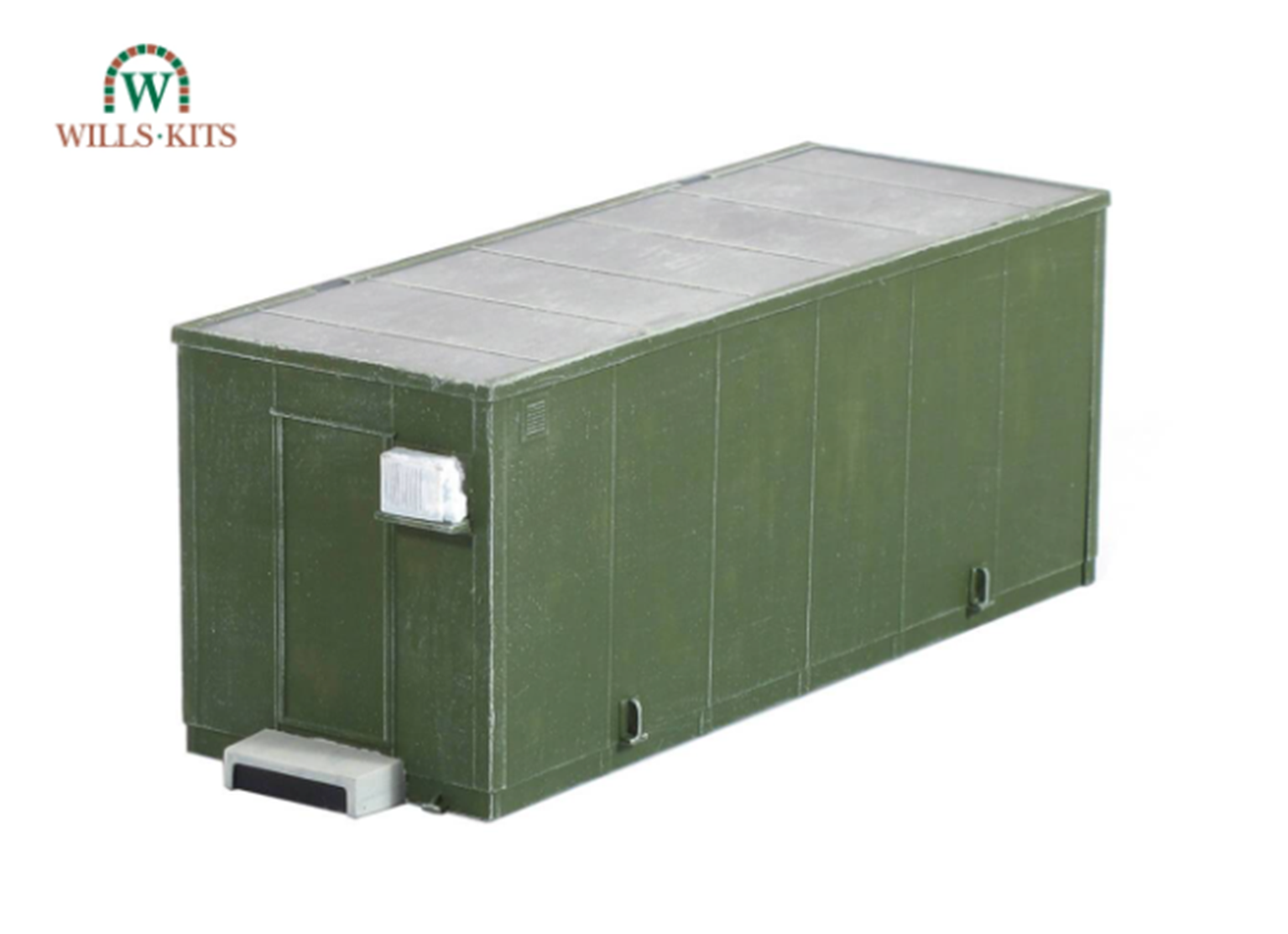 Wills Kits SSM320 Relocatable Equipment Building Kit – Rails