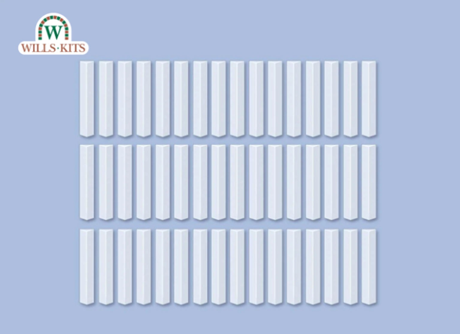 Wills Kits SSMP199 Corner Fillets for Kitbuilders – Rails