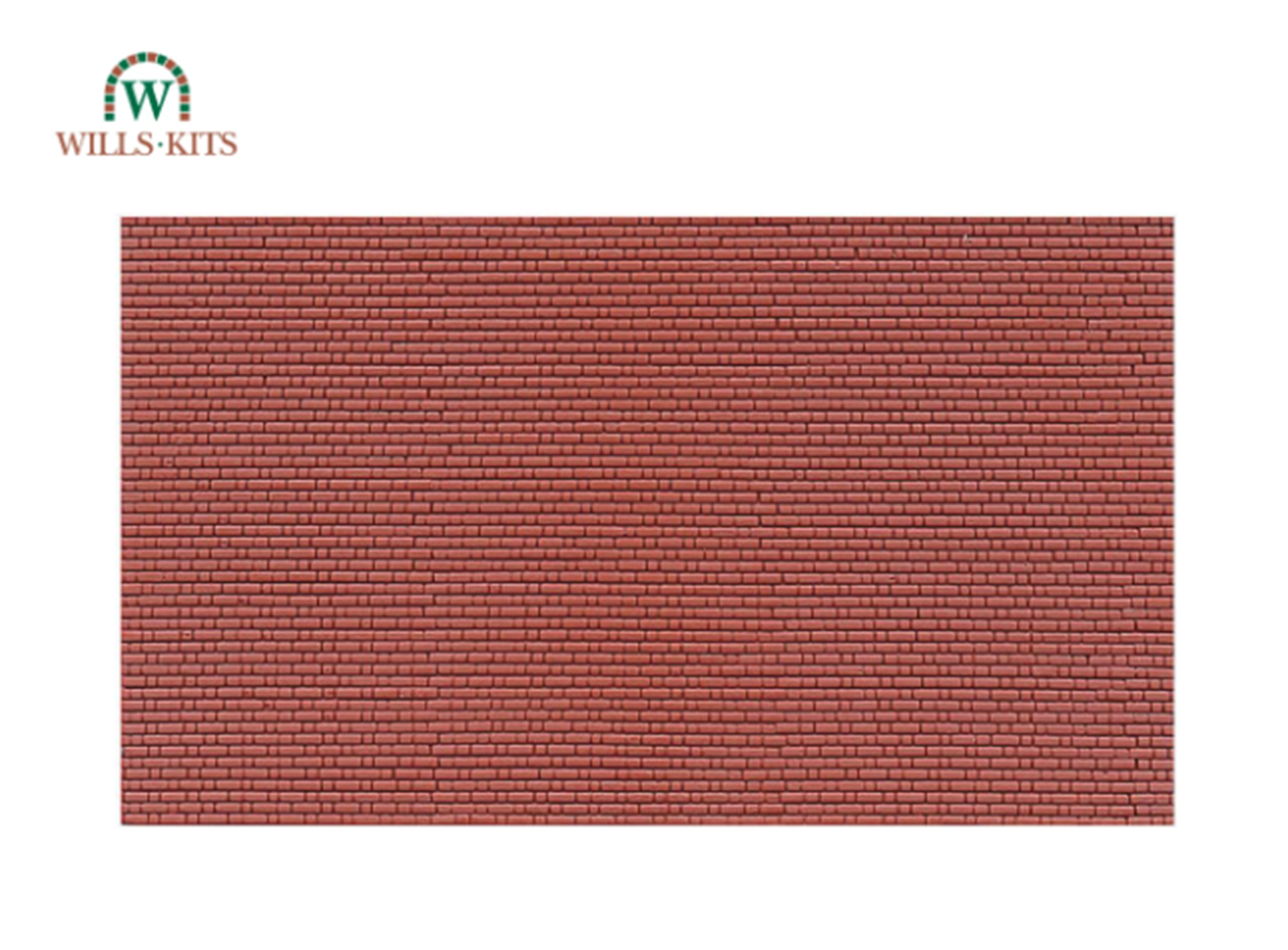 Wills Kits SSMP226 Brickwork, Flemish Bond - injection – Rails