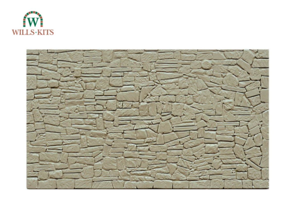 Wills Kits SSMP228 Random Stone - injection moulded plastic sheets (4 ...