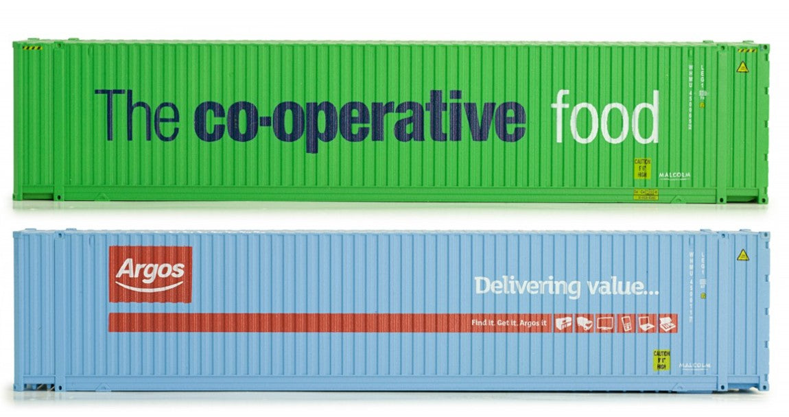 Dapol 4F-028-111 45 Ft high cube Container Argos WHMU – Rails