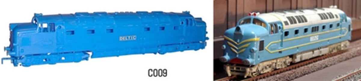 Dapol C009 Kitmaster Deltic Diesel Static Locomotive Kit – Rails of ...