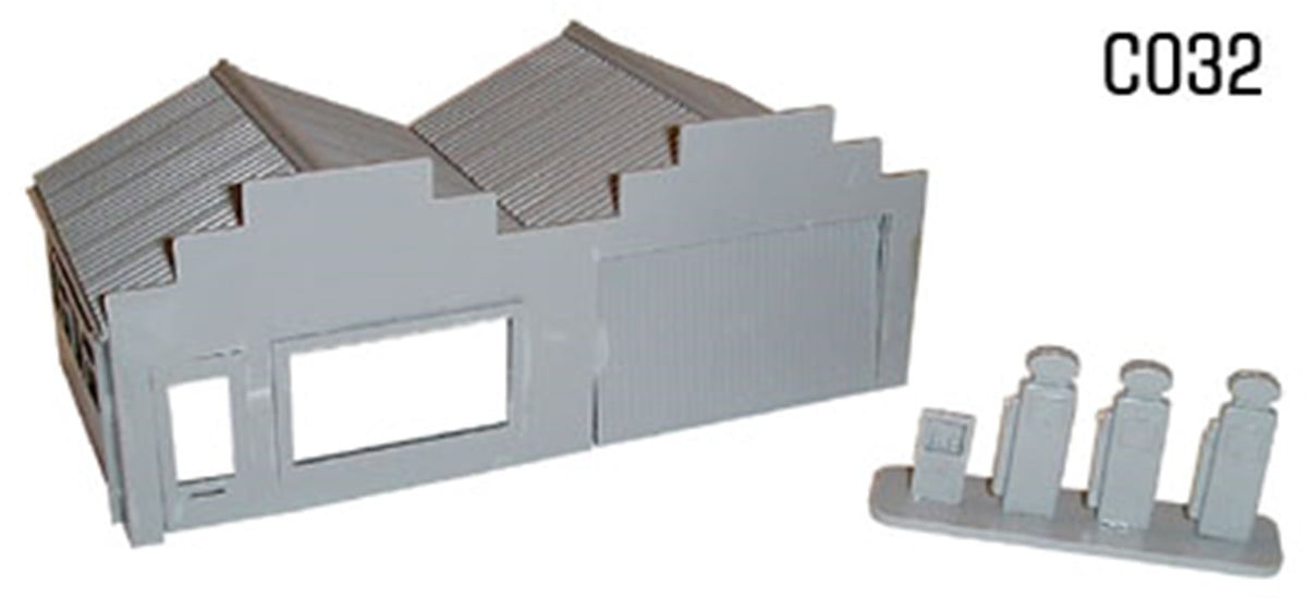 Dapol C032 Kitmaster Petrol Station Kit – Rails of Sheffield